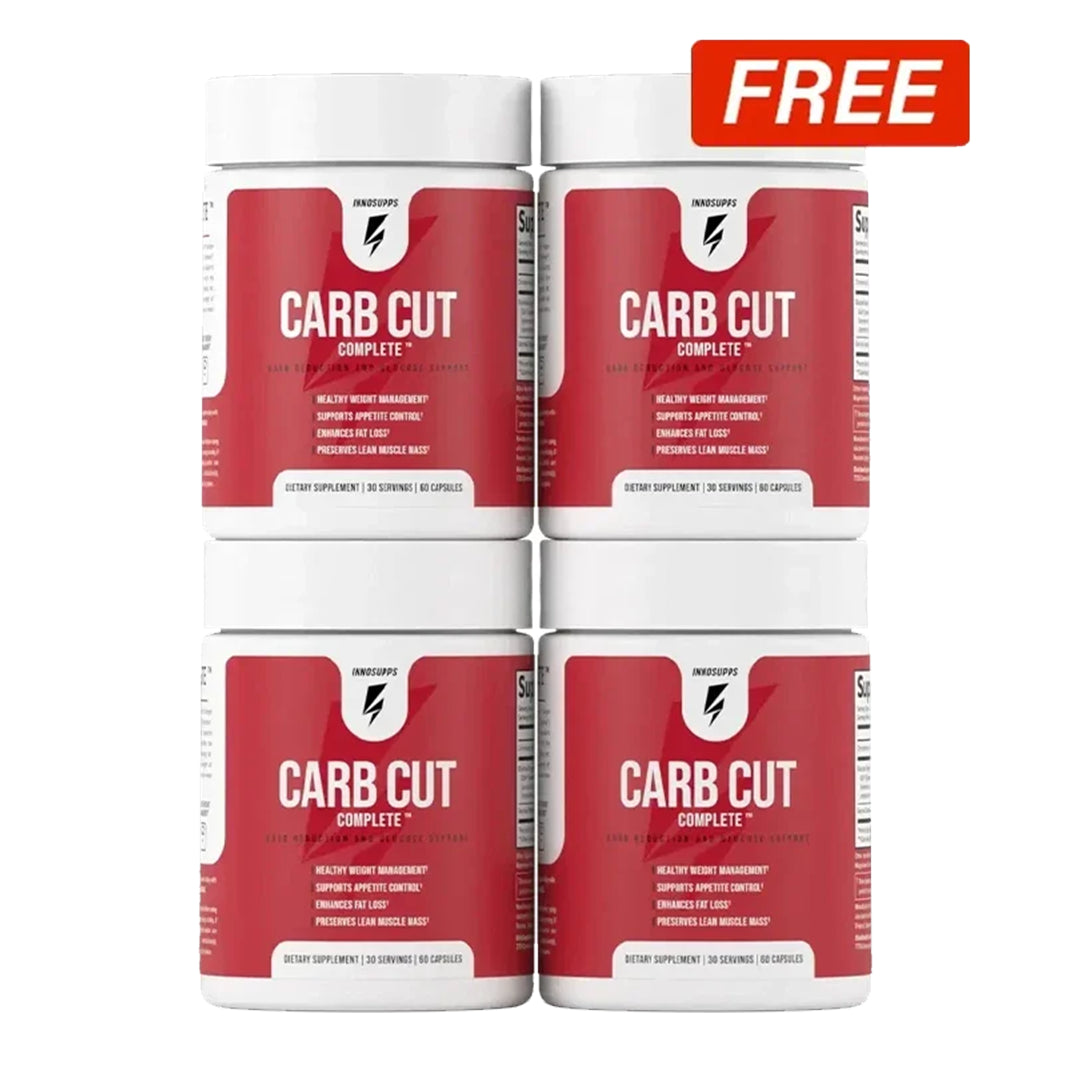 3 Bottles of Carb Cut Complete + 1 Free